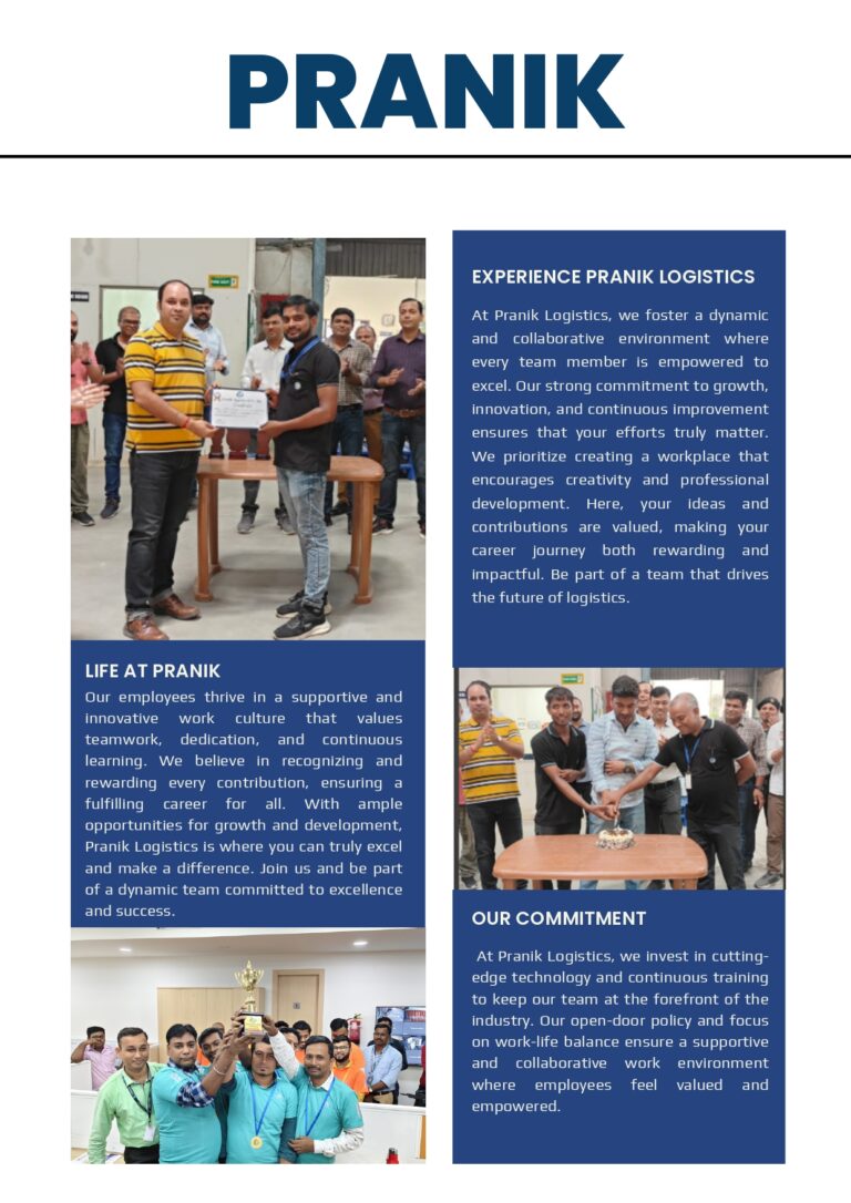 Pranik Logistics: A New Chapter Begins – Embracing Growth, Innovation ...